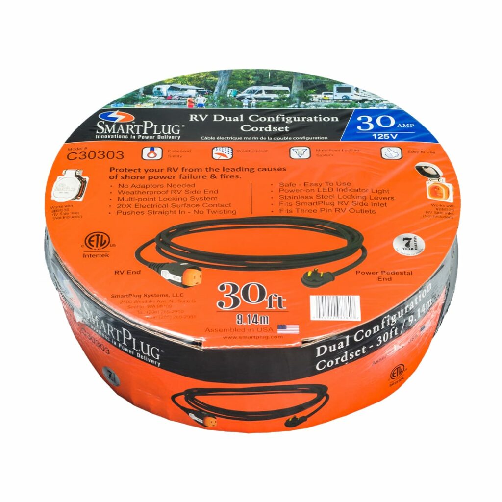 SmartPlug Cordset With Push-Type Park Power Connector - SmartPlug